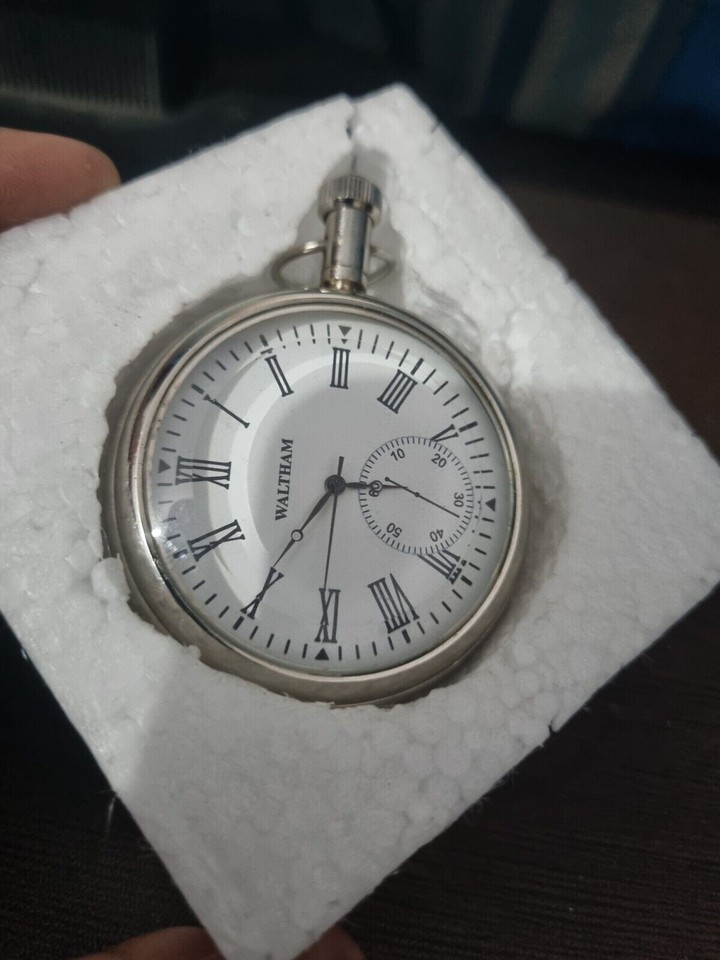 Antique Brass watch elgin pocket Collectible Brass Pocket Watch Occasion GIFT | eBay