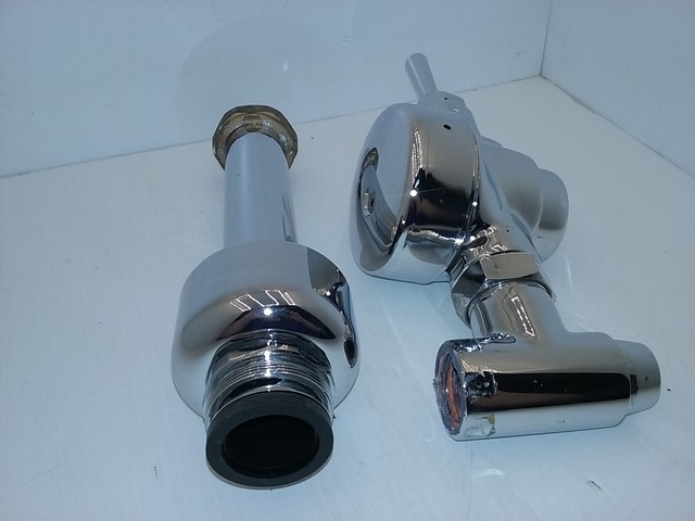 DELTA Teck 81T201-548 Exposed Manual Flush Valve With Center Bumper ...