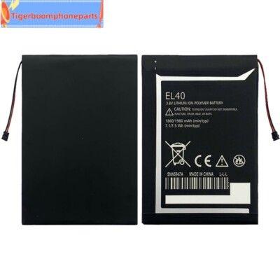 New EL40 Battery Replacement For Tracfone Motorola Moto E XT830C XT1012 ...