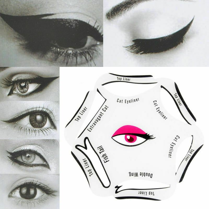 Winged Eyeliner Stencil