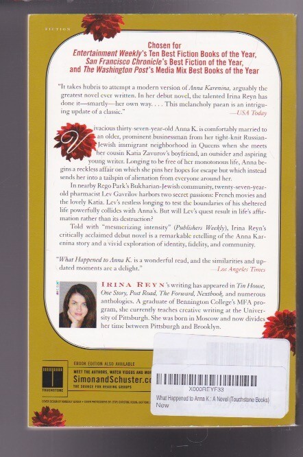 What Happened to Anna K.: A Novel by Irina Reyn Paperback LN | eBay
