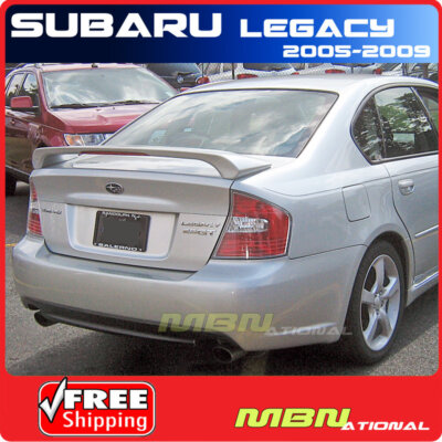 05-09 For Subaru Legacy Sedan Trunk Spoiler Painted 2 Post 37J SATIN ...