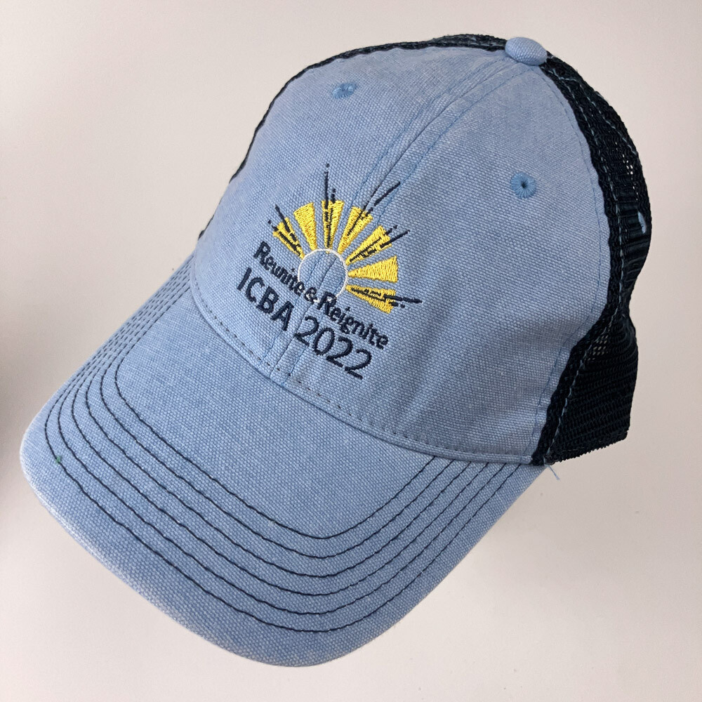 ICBA 2022 Reunite & Reignite Hat Sun Logo Independent… - Gem