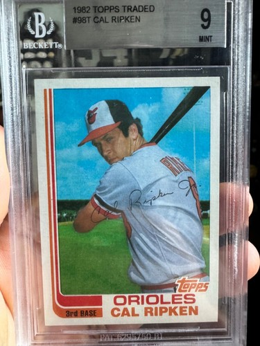 1982 Topps Traded #98T Cal Ripken Jr RC Rookie BGS 9 | eBay