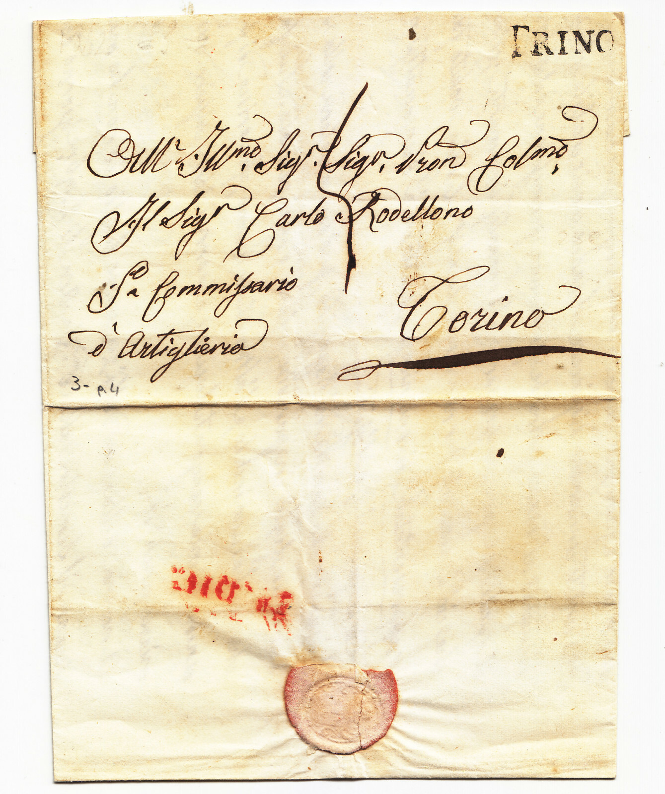 PP658-PIEMONTE-PREF.TRINO/TORINO | eBay UK