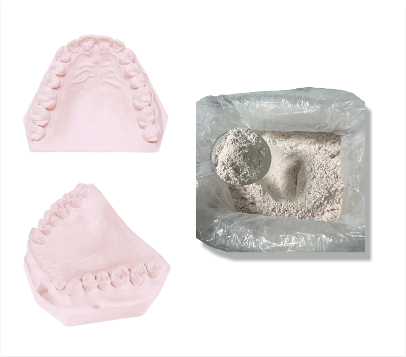 DENTAL LAB GYPSUM DIE STONE TYPE IV PINK ALL PURPOSE STRONG COMPOUND 5 ...