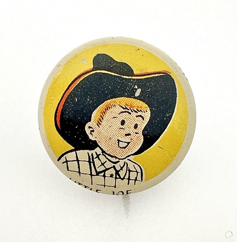 Vintage 1947 Kellogg's Cereal Pep "Little Joe" Pinback Button Comic ...