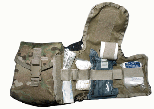 Military Issued Multi Cam Small IFAK Complete Kit-NEW | eBay