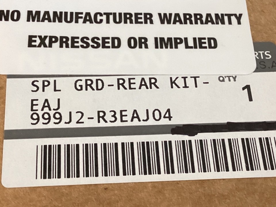 999J2-R3EAJ04 Infiniti QX60 Splash Guards, Rear Set NEW OEM ...