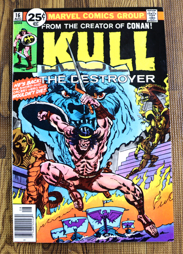 1976 Marvel Comics Kull The Destroyer #16 VF+/NM | eBay
