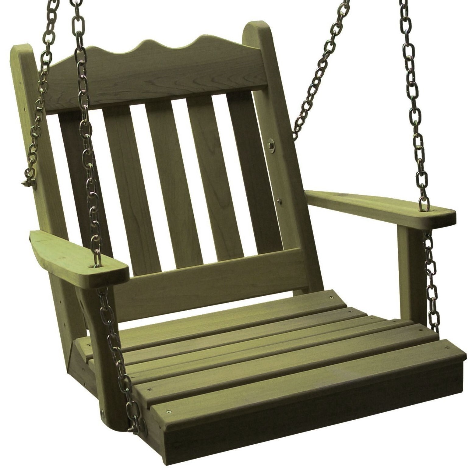 Pine Royal English Chair Swing - Made in USA | eBay