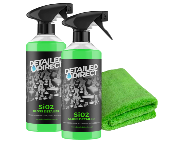 Ceramic Coating Quick Sio2 Detailer Spray Hydrophobic Spray 2x500ml ...