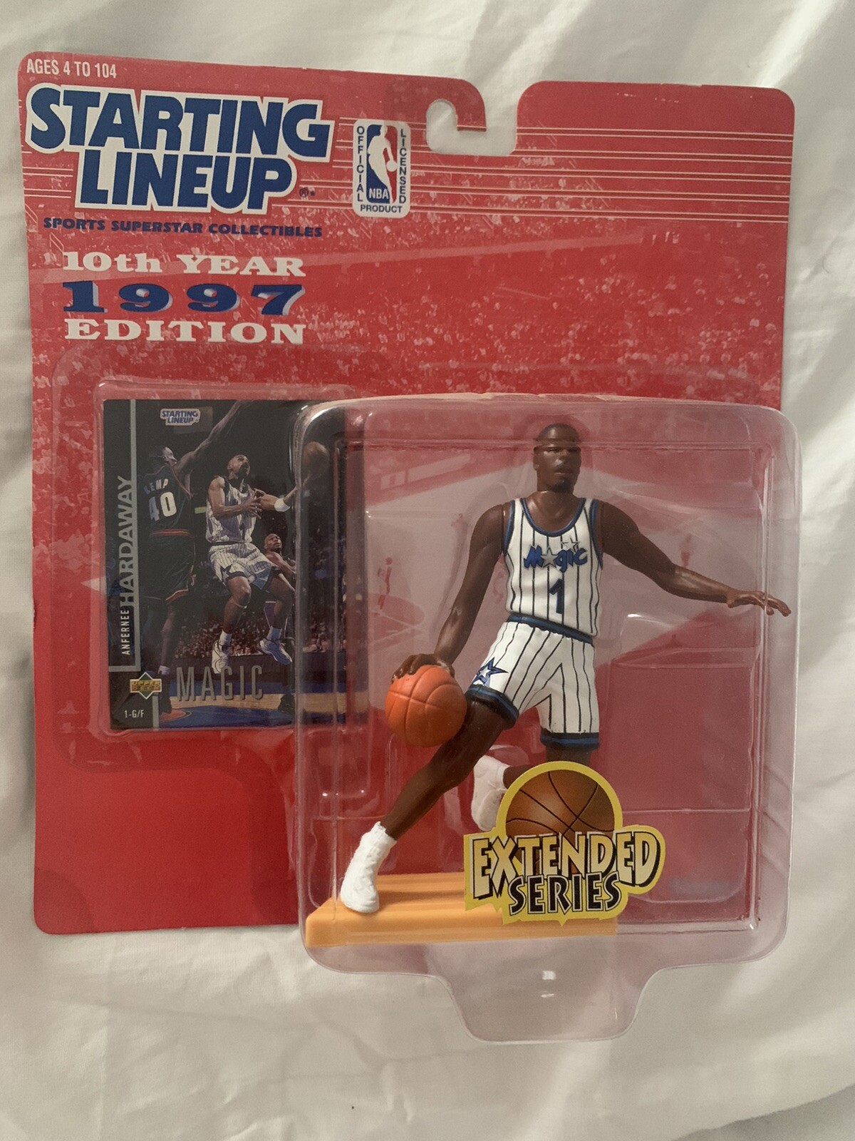 1997 Kenner NBA Basketball Anfernee Hardaway Starting Lineup New in ...