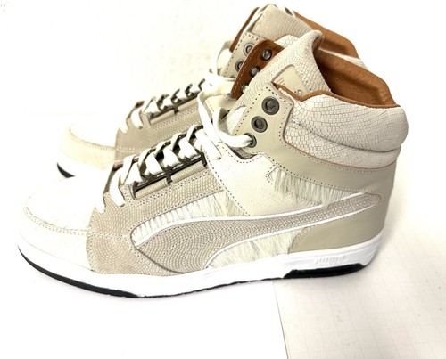 Mens Puma Hi-Top Beige Shoes Size 11 Art #35726103 W Cowhide NEW | eBay