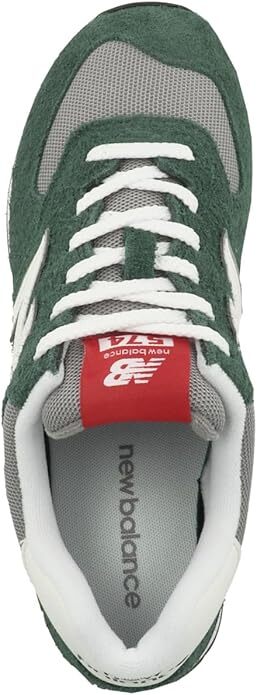 NEW BALANCE 574 CLASSICS GREEN WHITE SNEAKERS #U574GNH | eBay