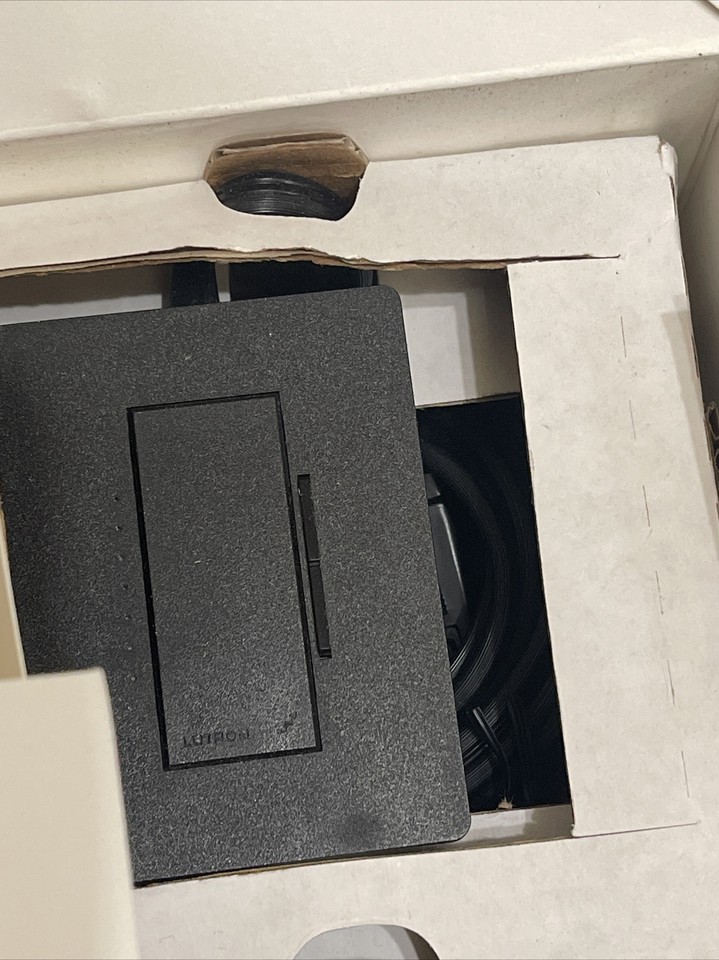 lutron RRD-3LD-MN Lutron RadioRA 2 300 Watt Tabletop Lamp Dimmer Black ...