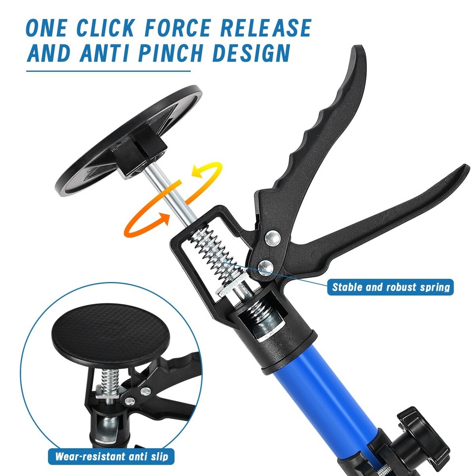 2x Drywall Plasterboard Builder Ceiling Easy Support Props 115-290cm ...