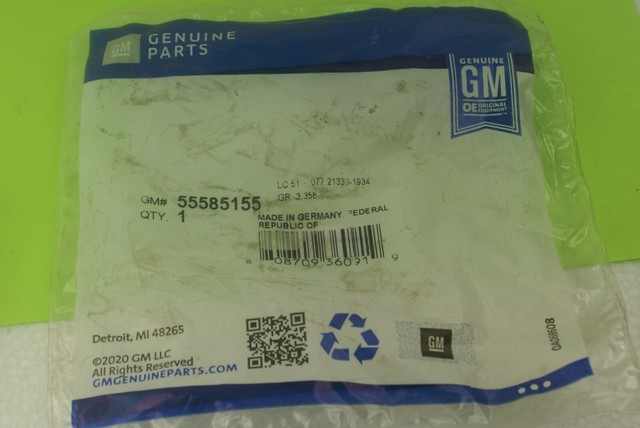 Genuine GM Oil Inlet Tube Gasket 55585155 for sale online | eBay