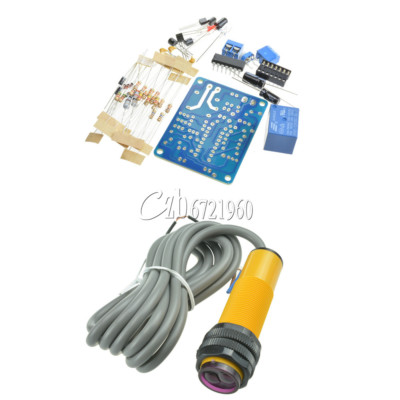 E18-D50NK/E18-D80NK NPN Adjustable Infrared Reflectance Sensor Switch ...