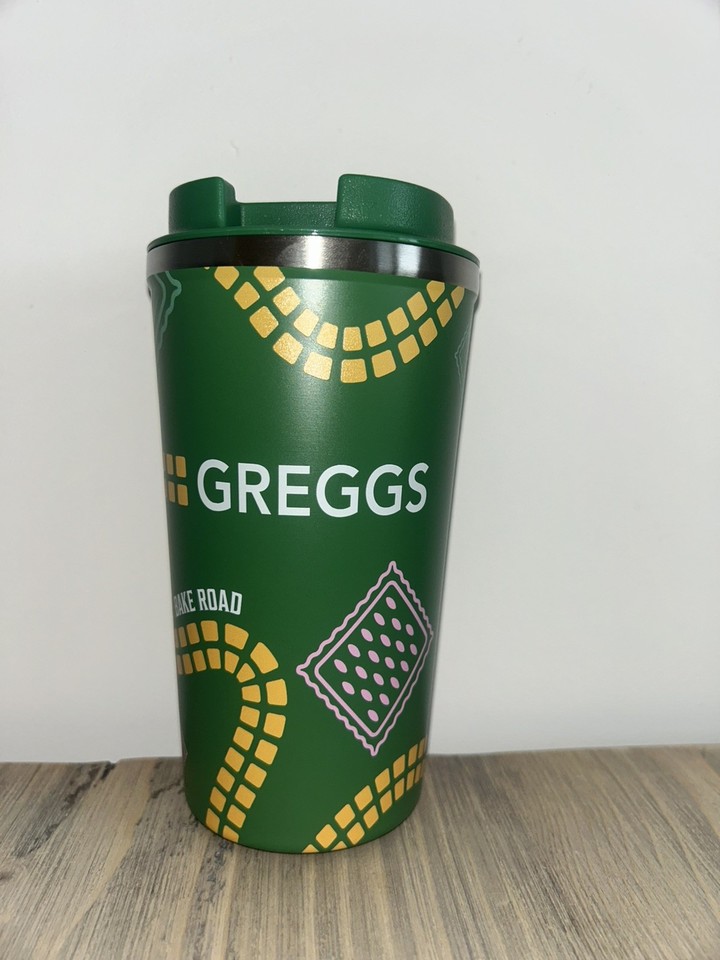 Greggs Wicked Mug Reusable Cup Elphaba Travel Mug Green. Brand new 💚🩷 💚 ...