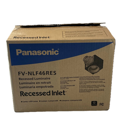 Panasonic Recessed Inlet with LED Light FV-NLF46RES Use With Remote In ...