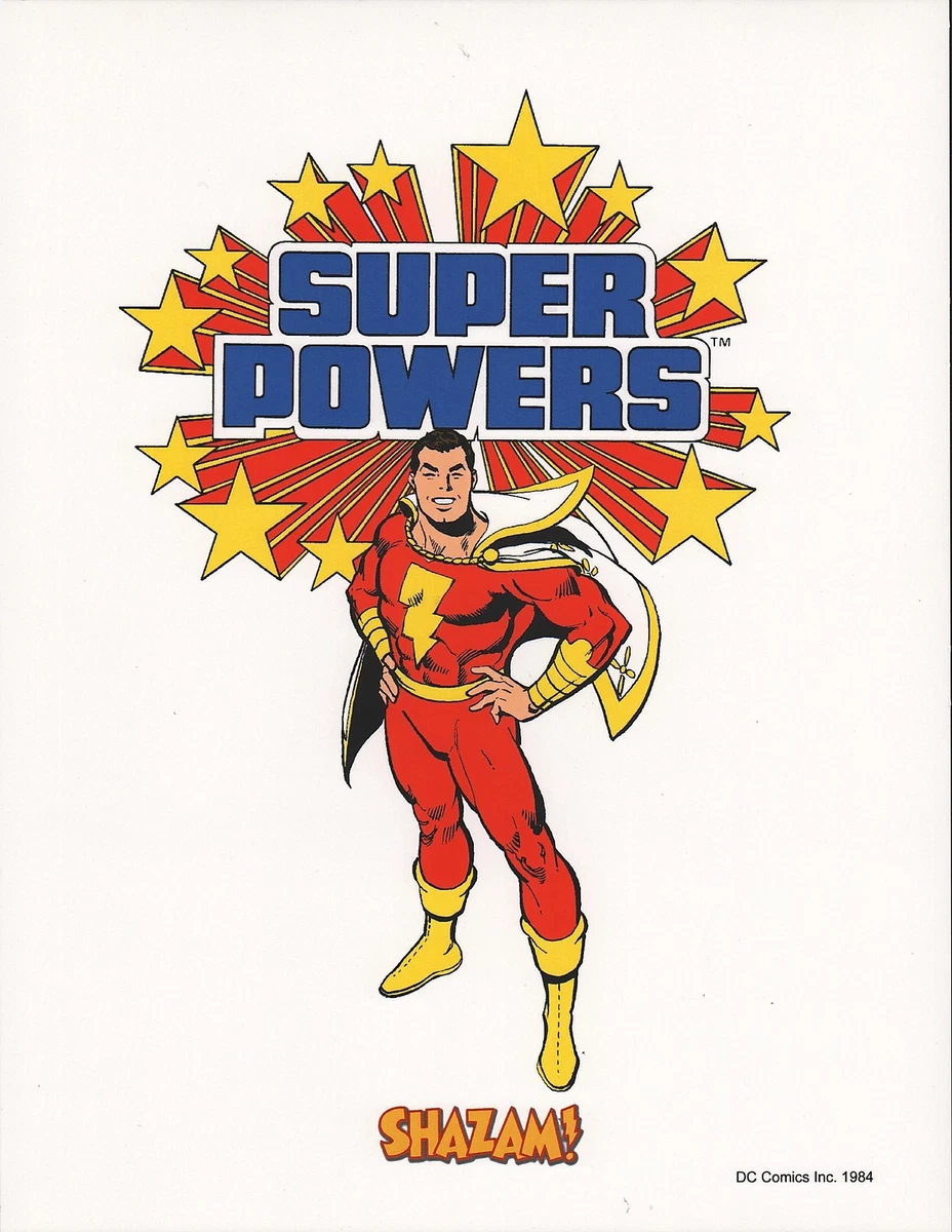 Shazam Superhero Logo