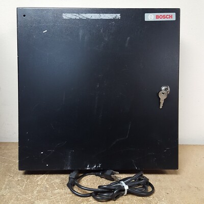 BOSCH SECURITY SYSTEM APC-AEC21-UPS1 Main Enclosure PSU1 w/PowerCord ...