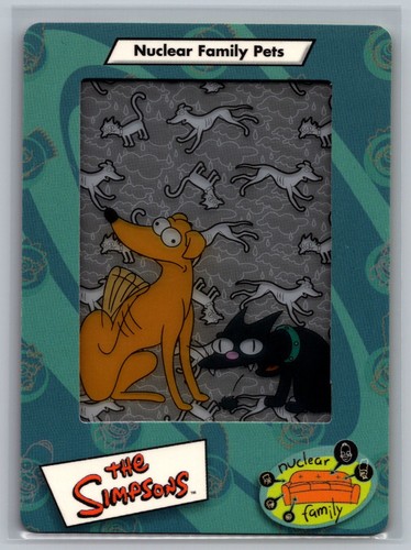 Nuclear Family Pets 2000 Artbox The Simpsons FilmCardz #44 Trading Card ...