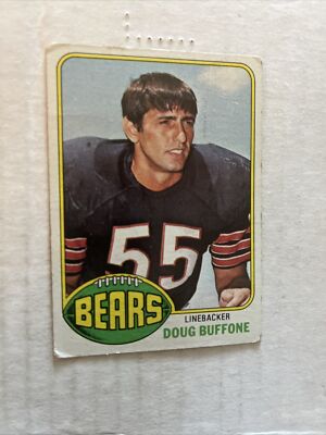 1976 Doug Buffone Chicago Bears Topps Football Card #396 | eBay