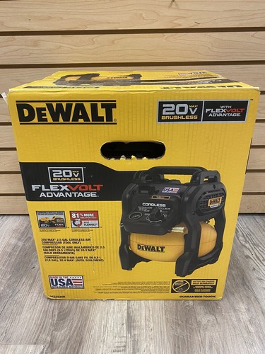 DEWALT DCC2520B 20V MAX 2.5 gal Cordless Air Compressor - Tool Only ...
