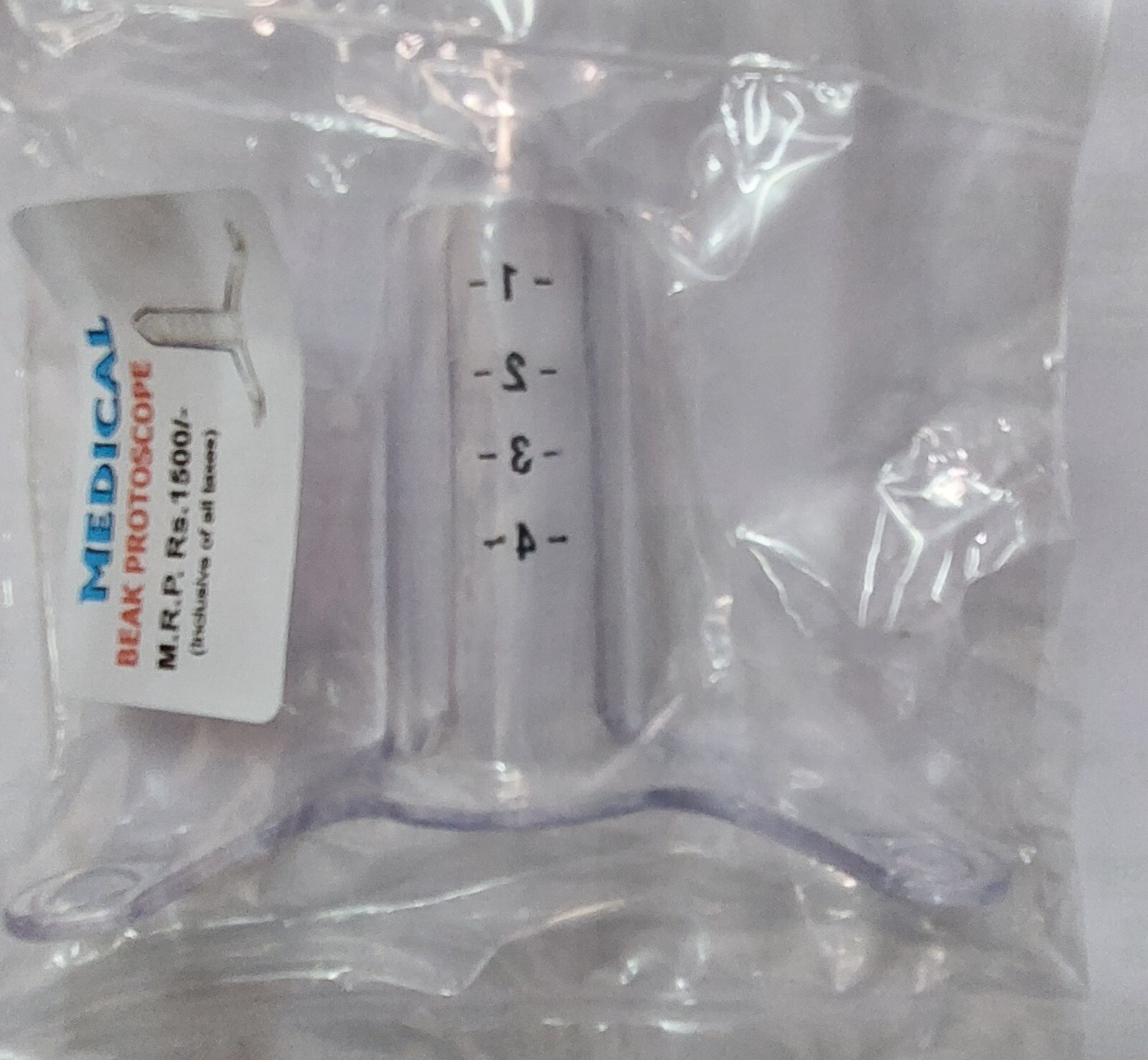 White Transparent Plastic Diagnostic Beak Proctoscope Anoscope 3 pc. | eBay