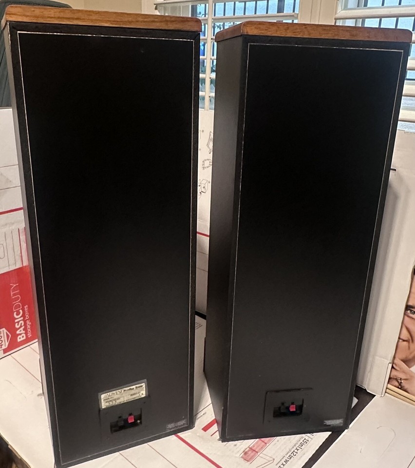 Advent Prodigy Large Tower Speakers | Made in USA | Vintage