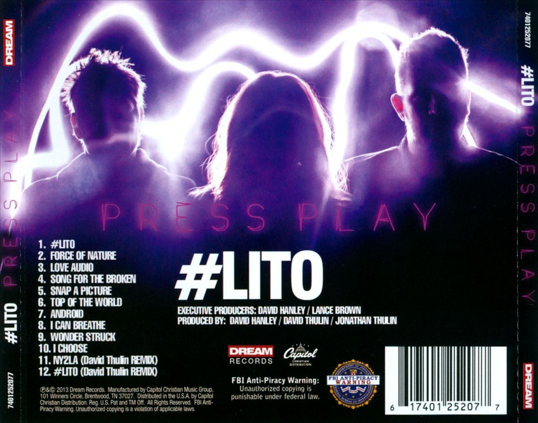 #LITO * by Press Play (CD, Sep-2013, Dream Records) for sale online | eBay