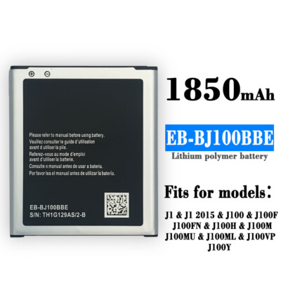 Replacement Battery For Samsung Galaxy J1 J1 2015 J100 J100F 1850mAh EB ...