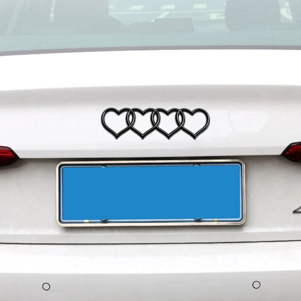 Replacement Car Love Heart Logo Decal for Audi A4 A3 A5 A6 A4L B8 B7 B9 ...
