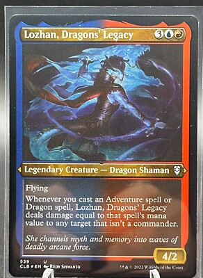 Lozhan, Dragons' Legacy FOIL Commander Legends: Battle for Baldur's ...