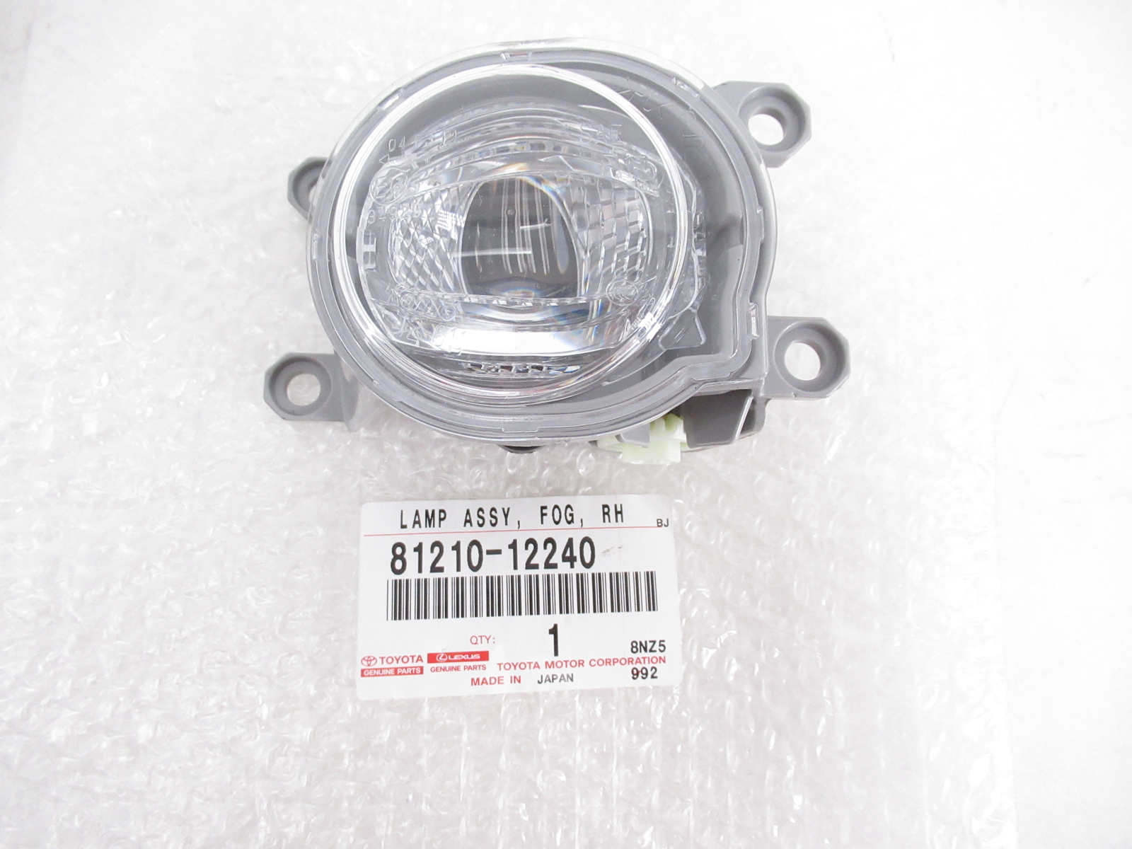 Genuine OEM Toyota 81210-12240 Passenger Fog Lamp Assy 19-20 Corolla 18 ...