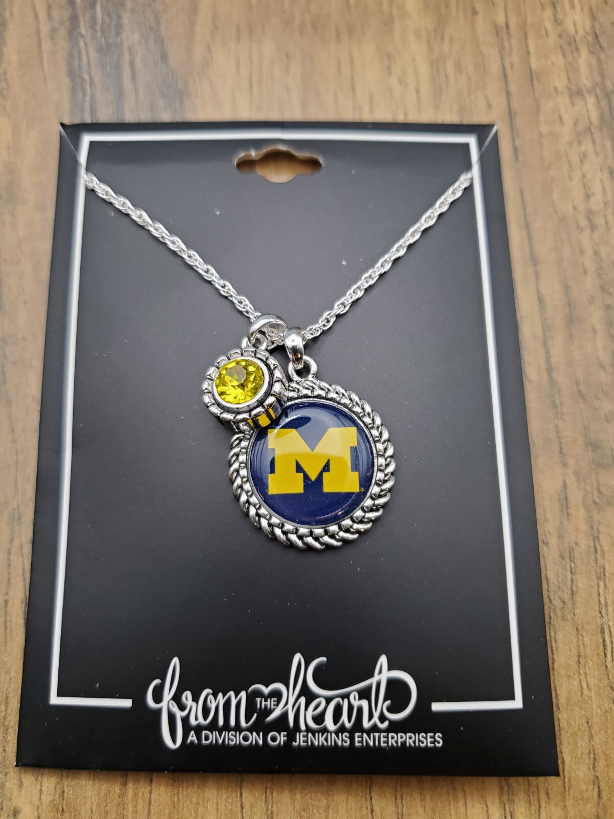 Michigan Wolverines Necklace - NCAA College Licensed Jewelry Gift | eBay