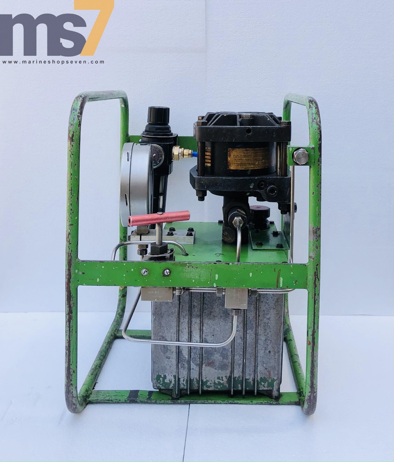 HASKEL HF-B300 AIR DRIVEN FLUID/LIQUID/PUMP 50000 PSI/3448 BAR #2500 ...