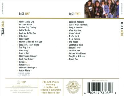 TESLA GOLD NEW CD 602517580381| eBay