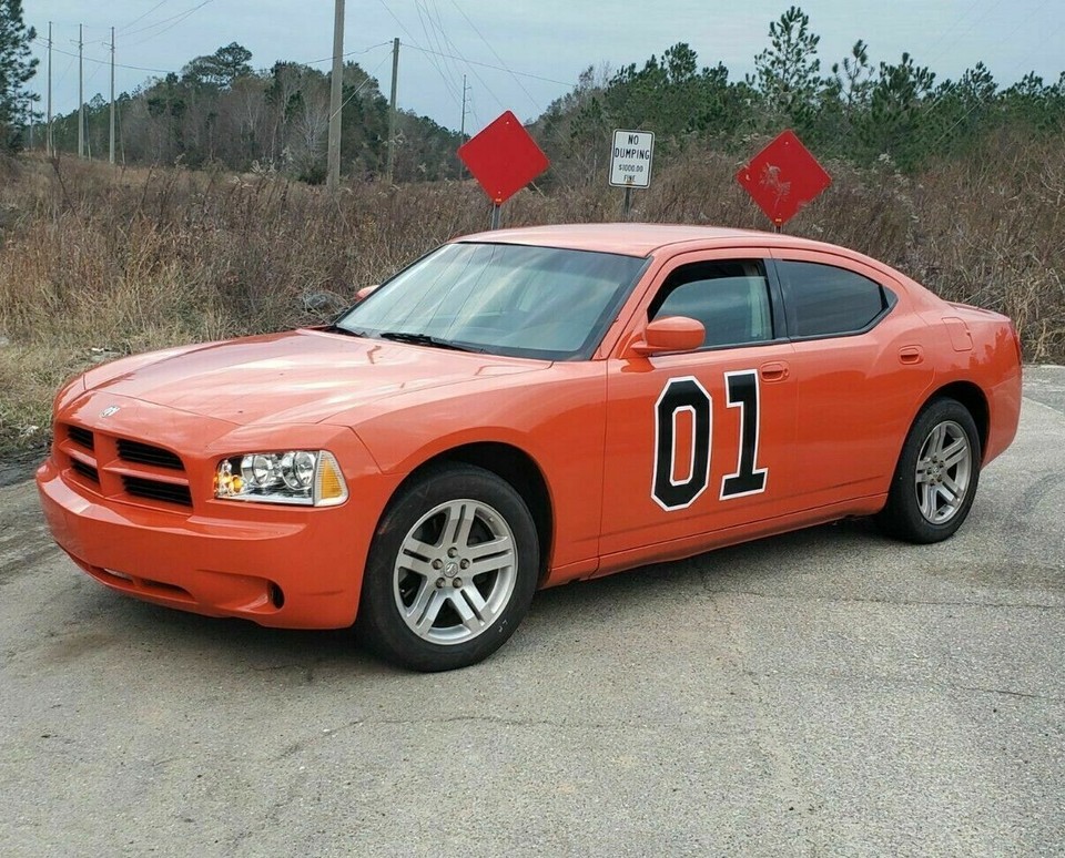 Dukes of Hazzard GENERAL LEE 01 Door Decals / Decal Sticker Kit ...