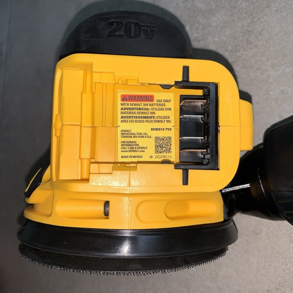 New! DeWalt XR 20v Max XR DCW210B 20V Cordless 5" Variable Orbital ...