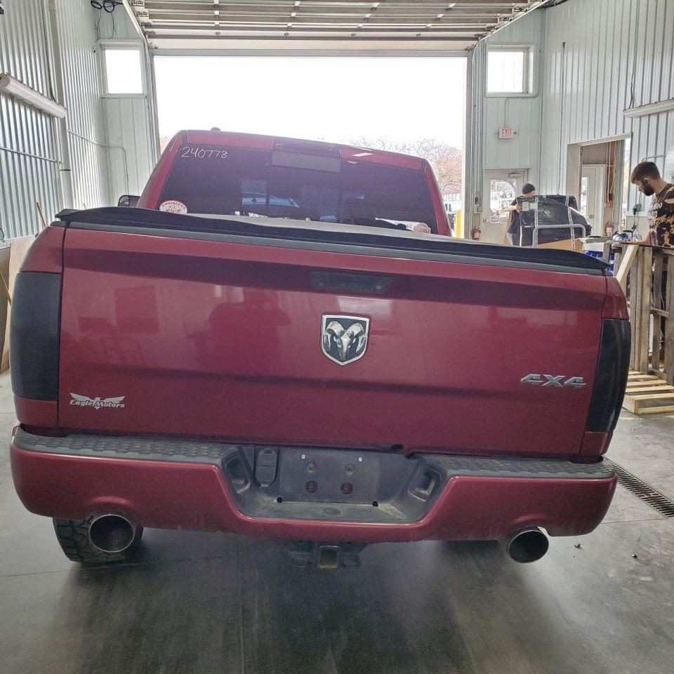 Driver Headlight Sport Black Fits 13-15 DODGE 1500 PICKUP 1151409 | eBay