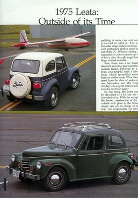 1975 LEATA 7 page Color Article | eBay