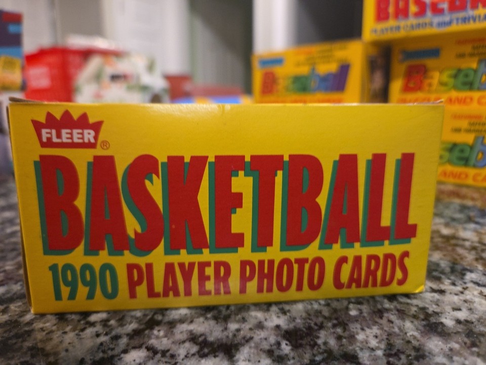 1990-91 Fleer Basketball Wax Pack Box 36 Sealed Packs Michael Jordan | eBay