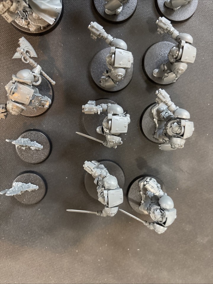 40K Bundle Captain Librarian 10 Terminators Leviathan Push Fit Space ...