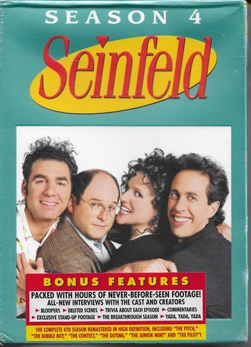 Seinfeld - Season 4 DVD 4-Disc Set Brand New Sealed 43396097742| eBay