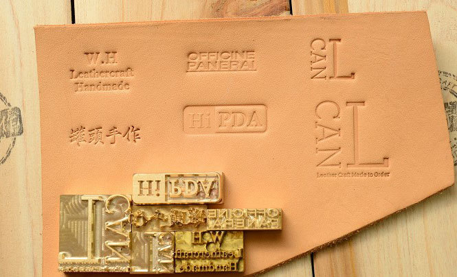Custom made Brass logo stamp Wood Leather Seal heat Stamp brand ...