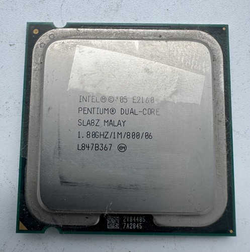CPU INTEL e2160 Pentium Dual-Core sla8z 1.80ghz/1m/800/06 | eBay