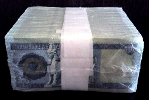 Iraqi Dinar 7,500 15 X 500 Dinar Notes Unc. Uncirculated Free Shipping ...